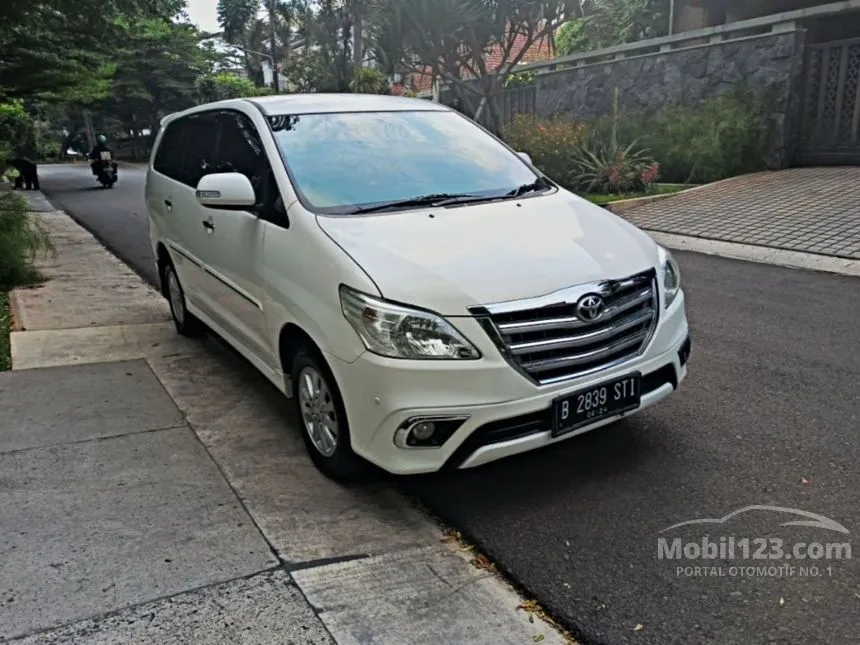 Jual Mobil Toyota Kijang Innova 2014 V 2.0 di DKI Jakarta Automatic MPV ...