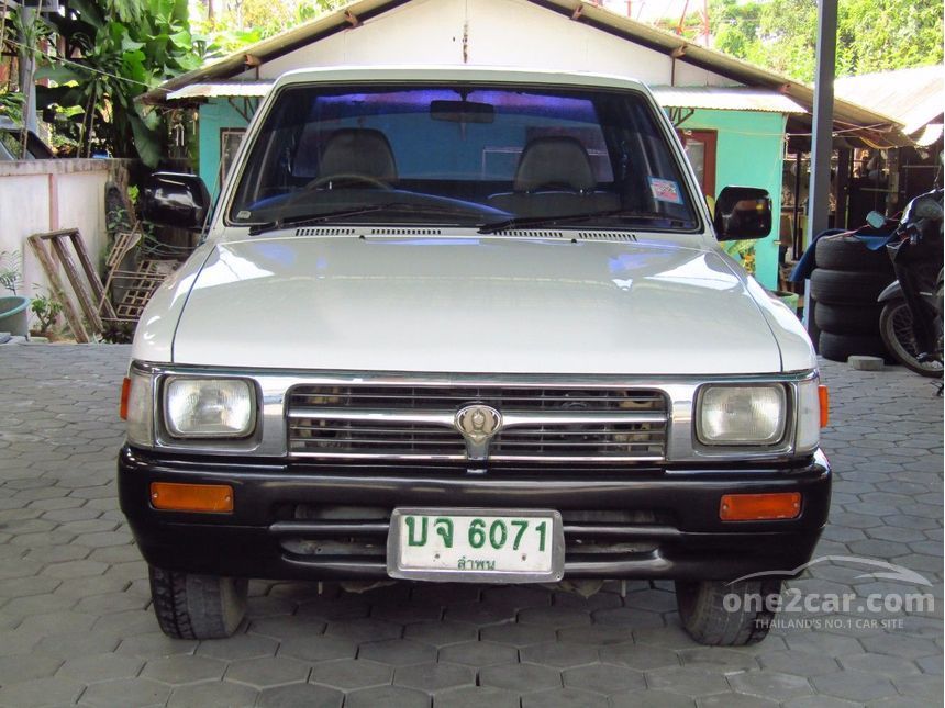 Toyota Hilux Mighty-X 1995 EXTRACAB SGL Luxury 2.4 เกียร์ธรรมดา สีขาว ...