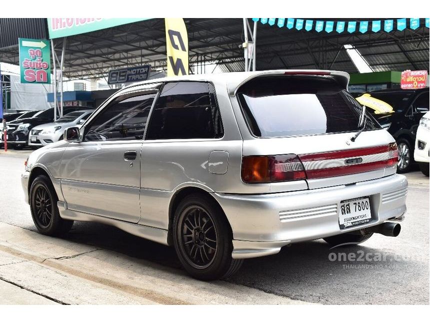 Toyota Starlet 1993 EP82 (ปี 89-97) XLi 1.3 เกียร์อัตโนมัติ สีเทา ...