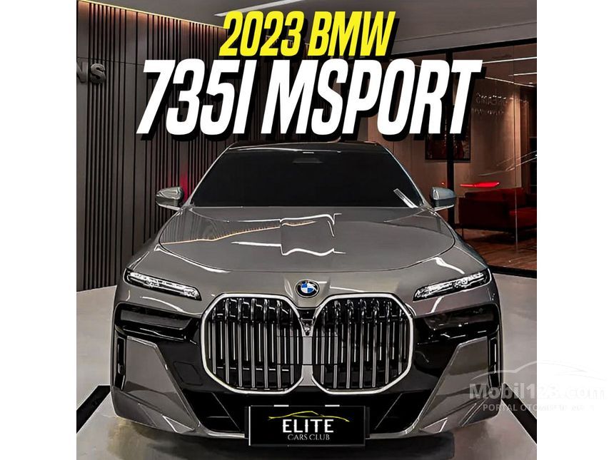 Jual Mobil BMW 735i 2023 M Sport 3.0 di DKI Jakarta Automatic Sedan Abu ...