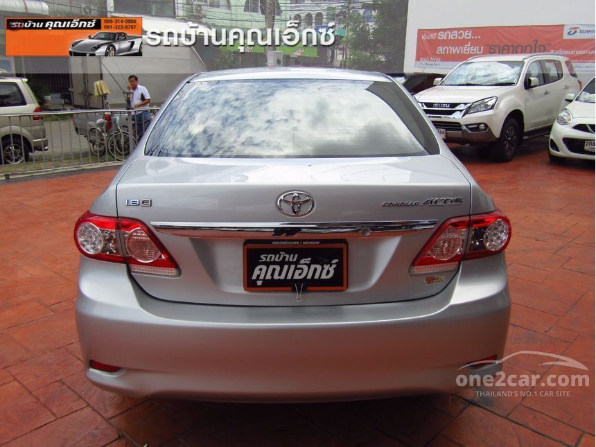 Toyota Corolla Altis 2013 E 1.8 in กรุงเทพและปริมณฑล Automatic Sedan สี ...
