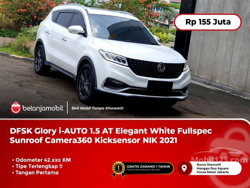 Jual Mobil DFSK Glory i-Auto 2021 1.5 di DKI Jakarta Automatic SUV Putih Rp 155.000.000 ...