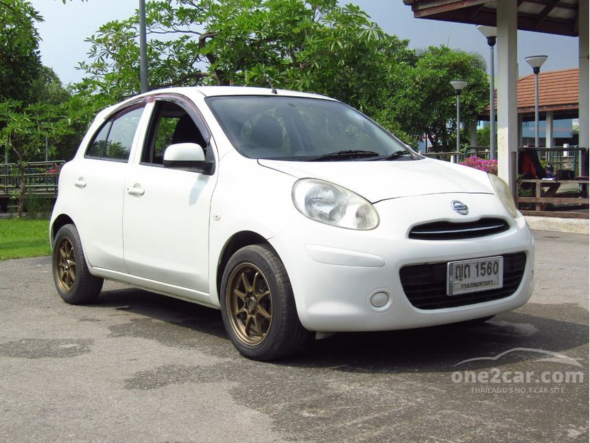 Nissan March 2010 E 1.2 in กรุงเทพและปริมณฑล Manual Hatchback สีขาว for ...