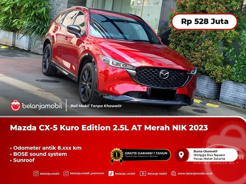 Jual Mobil Mazda CX-5 2023 Kuro Edition 2.5 di DKI Jakarta Automatic SUV Merah Rp 528.000.000 ...