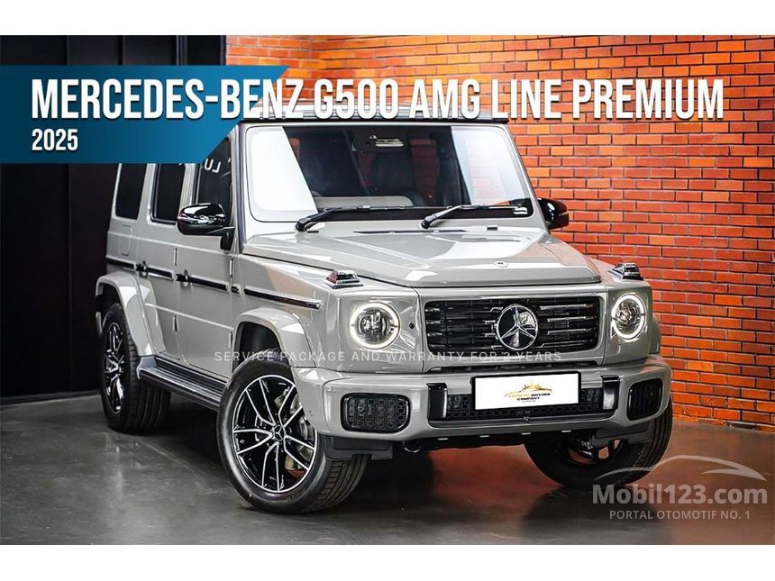 Jual Mobil Mercedes-Benz G500 2025 AMG Line Premium Plus 3.0 di Banten Automatic SUV Abu-abu Rp ...