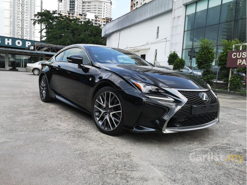 Lexus RC200t 2016 F Sport 2.0 in Kuala Lumpur Automatic Coupe Black for ...
