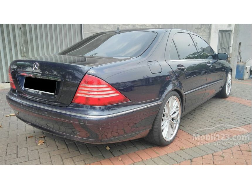 Jual Mobil Mercedes-Benz S350 L 2004 3.7 di Banten Automatic Sedan Biru ...