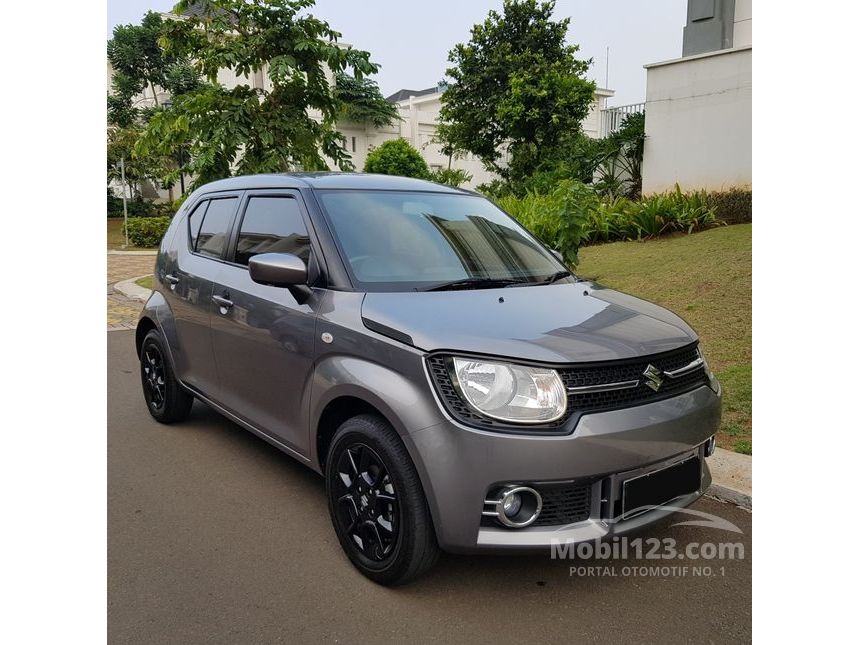 Jual Mobil Suzuki Ignis 2017 GL 1.2 di Banten Automatic Hatchback Abu ...