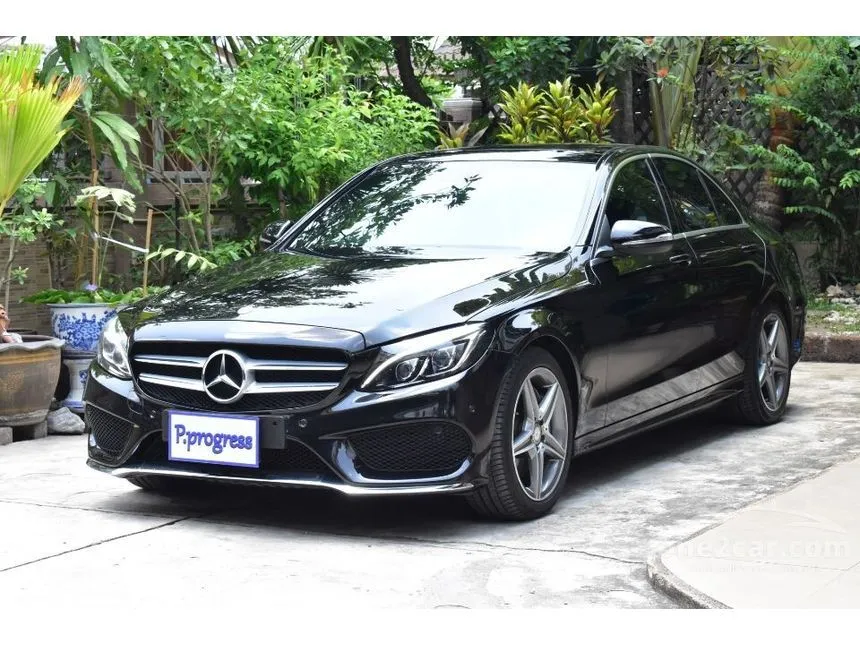 2018 Mercedes-Benz C300 2.1 W205 (ปี 14-22) Blue TEC HYBRID AMG Dynamic ...