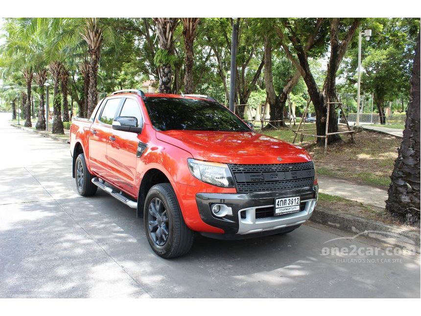 Ford Ranger 2014 DOUBLE CAB (ปี 12-15) WildTrak 3.2 เกียร์อัตโนมัติ สี ...