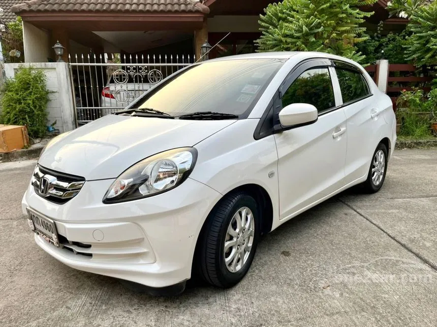 2015 Honda Brio 1.2 (ปี 11-16) 1.2 AMAZE V Sedan AT มือสอง One2car