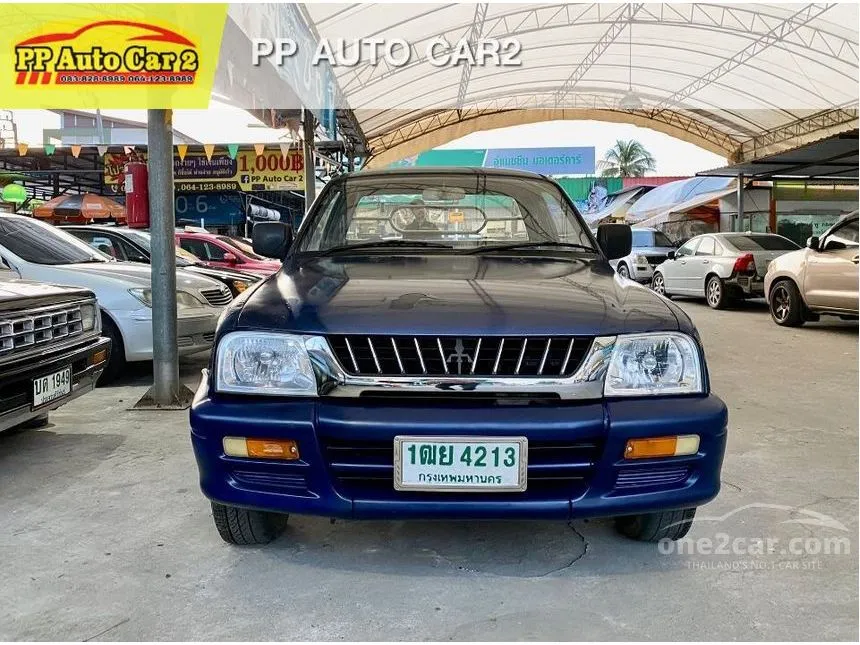 Mitsubishi Strada 2000 MEGA CAB GLX 2.8 เกียร์ธรรมดา สีน้ำเงิน ...