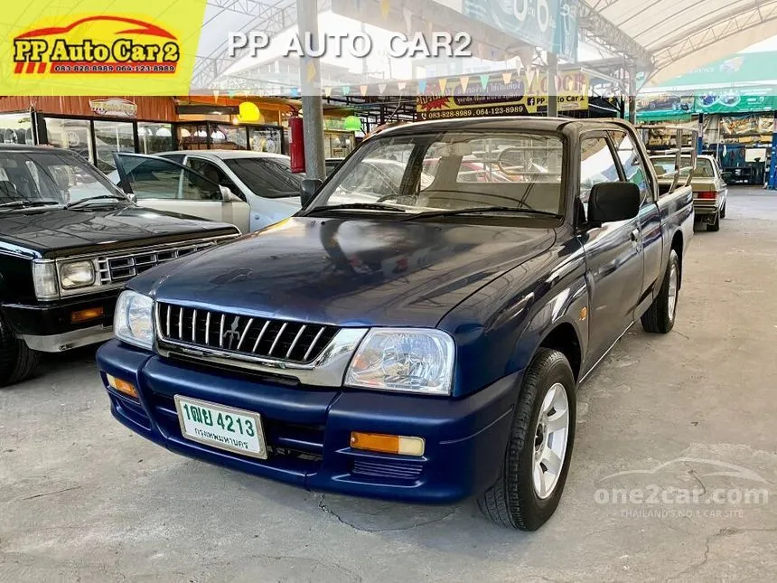 Mitsubishi Strada 2000 MEGA CAB GLX 2.8 เกียร์ธรรมดา สีน้ำเงิน ...