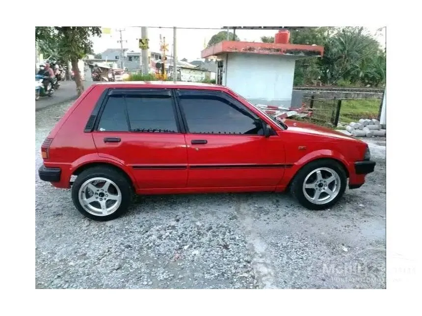 Jual Mobil Toyota Starlet 1986 1.3 di Jawa Barat Manual Hatchback Merah ...