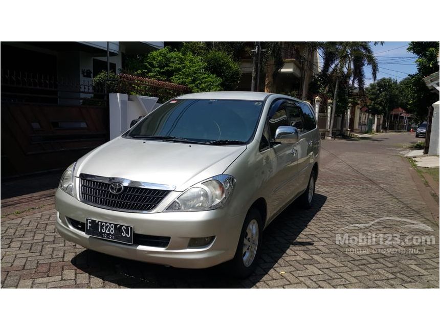 Jual Mobil Toyota Kijang Innova 2004 V 2.0 di DKI Jakarta Manual MPV ...