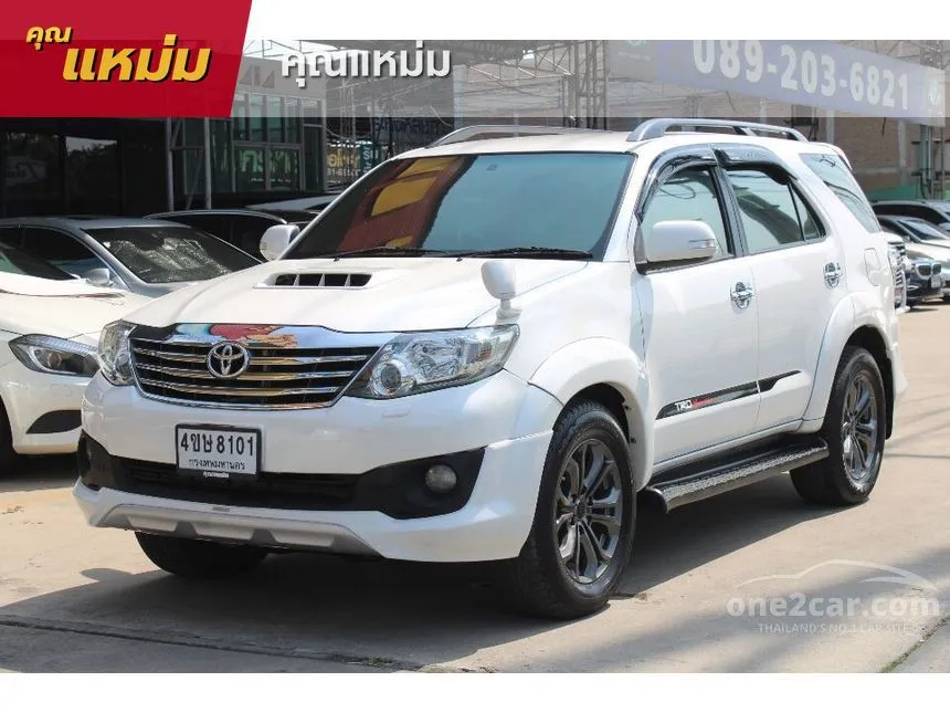 2012 Toyota Fortuner 3.0 (ปี 12-15) TRD Sportivo 4WD SUV มือสอง One2car