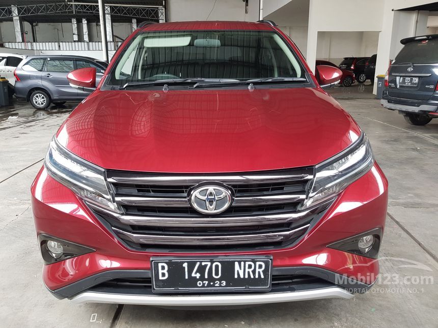 Jual Mobil Toyota Rush 2018 G 1.5 di Jawa Barat Automatic SUV Merah Rp ...