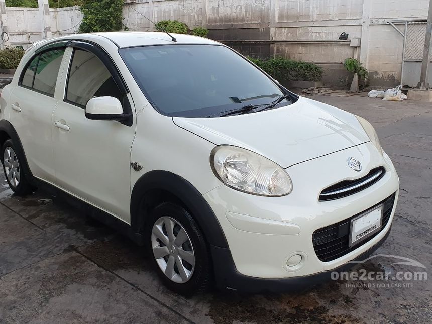 Nissan March 2011 E 1.2 in กรุงเทพและปริมณฑล Automatic Hatchback สีขาว ...