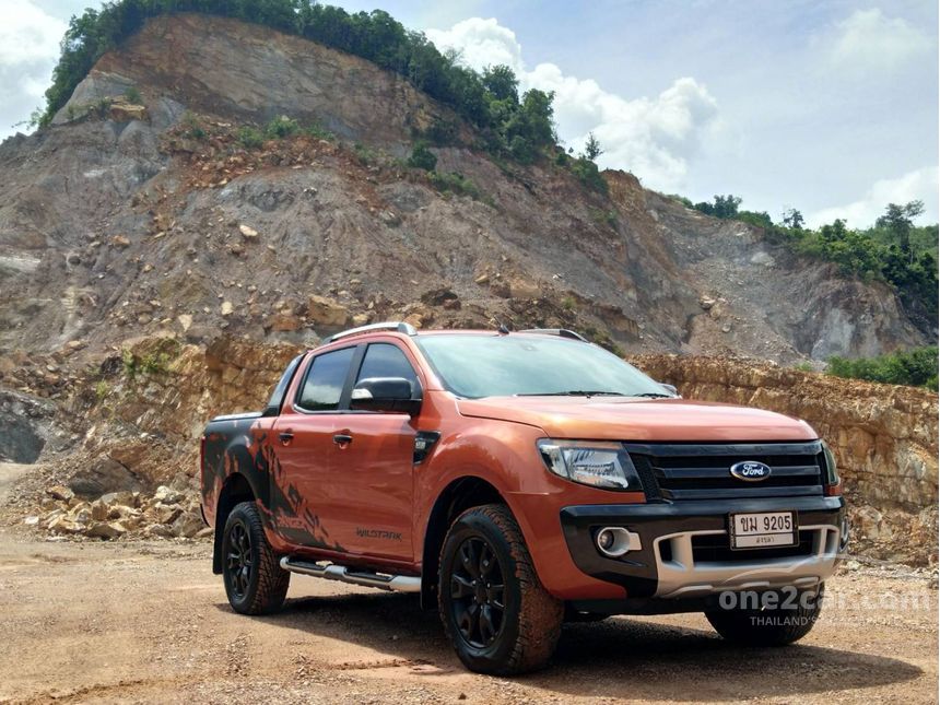 Ford Ranger 2013 WildTrak 3.2 in ภาคใต้ Automatic Pickup สีส้ม for ...