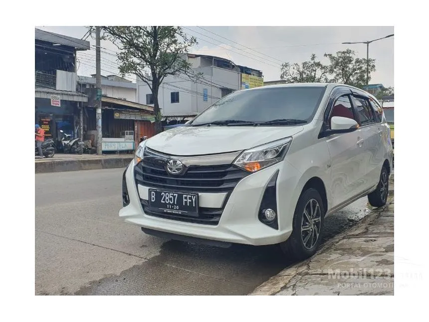 Jual Mobil Toyota Calya 2021 G 1.2 di Jawa Barat Automatic MPV Putih Rp ...