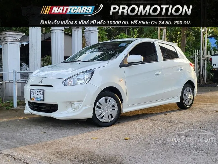 2013 Mitsubishi Mirage 1.2 (ปี 12-18) GLX Hatchback for sale on One2car