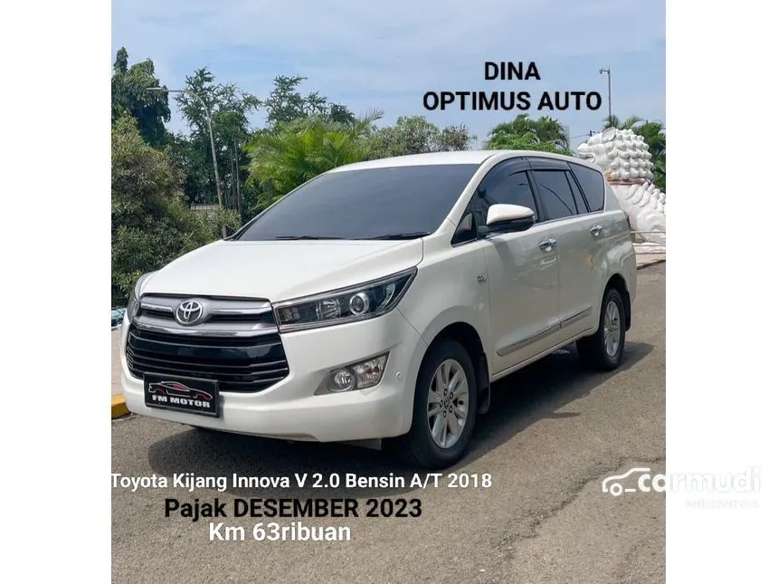 Jual Mobil Toyota Kijang Innova 2018 V 2.0 di DKI Jakarta Automatic MPV ...