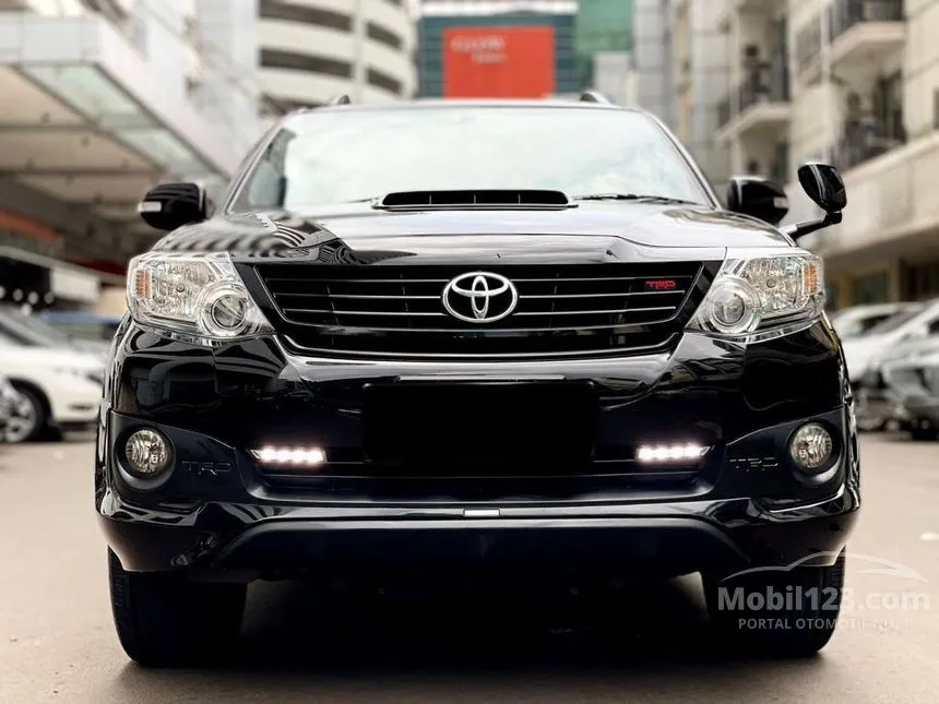 Jual Mobil Toyota Fortuner 2014 G TRD 2.5 di DKI Jakarta Automatic SUV Hitam Rp 305.000.000 ...