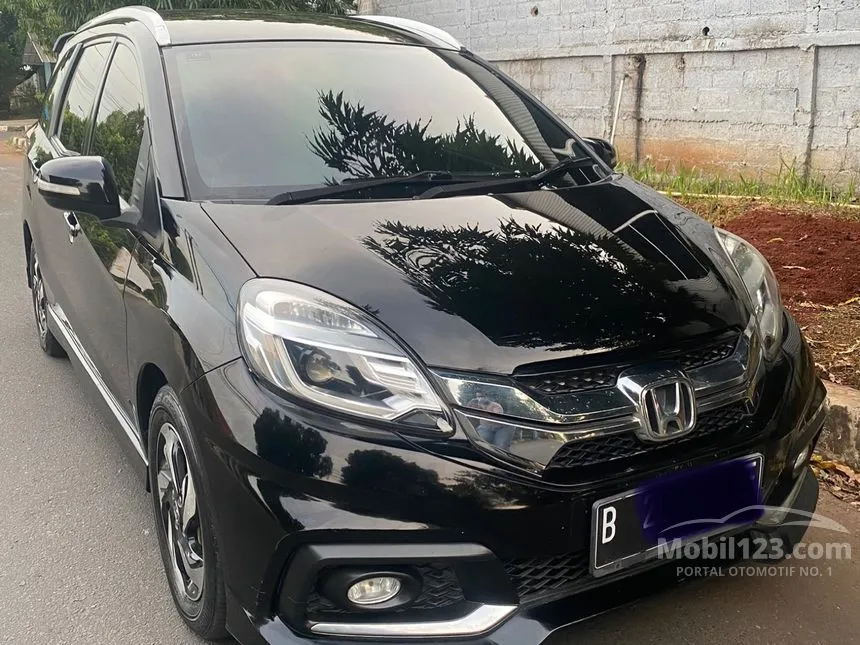 Jual Mobil Honda Mobilio 2015 RS 1.5 di DKI Jakarta Automatic MPV Hitam ...