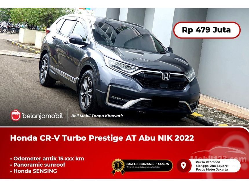 Jual Mobil Honda CR-V 2022 Prestige VTEC 1.5 di DKI Jakarta Automatic SUV Abu-abu Rp 479.000.000 ...