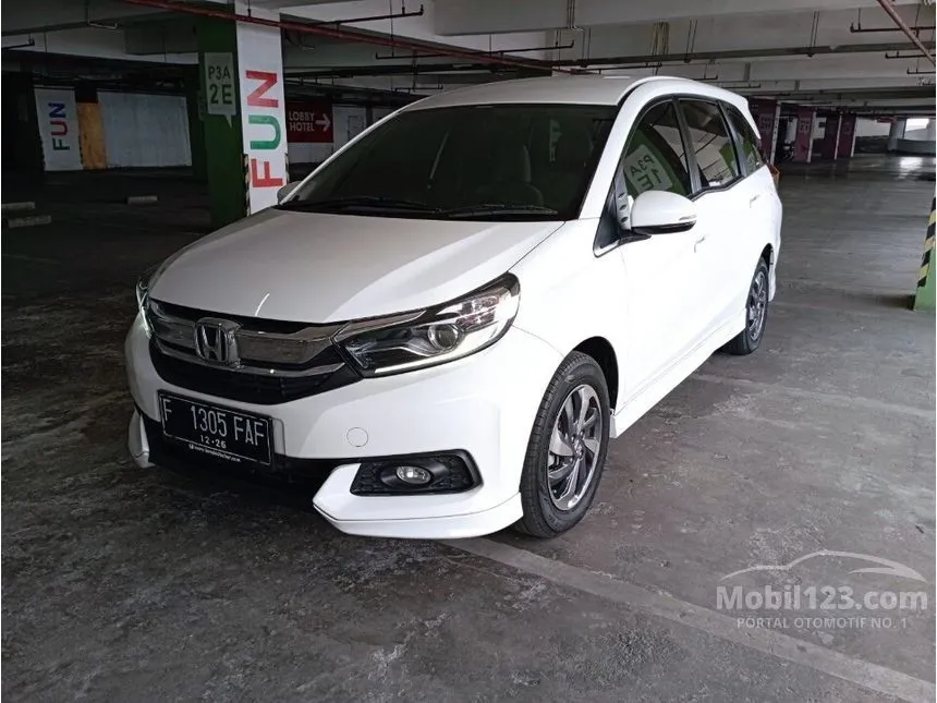 Jual Mobil Honda Mobilio 2021 E 1.5 di Jawa Barat Automatic MPV Putih ...