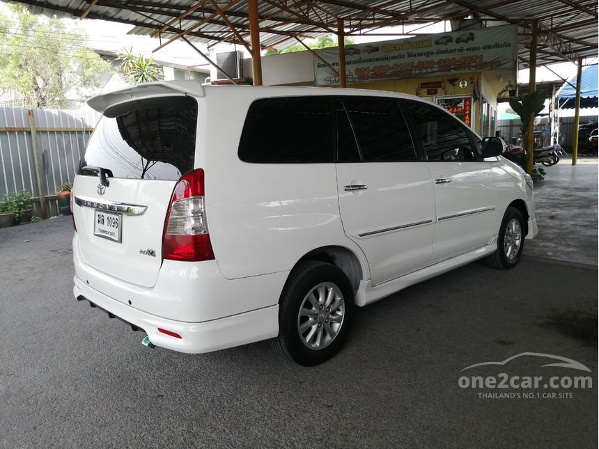 Toyota Innova 2012 V 2.0 in กรุงเทพและปริมณฑล Automatic Wagon สีขาว for ...