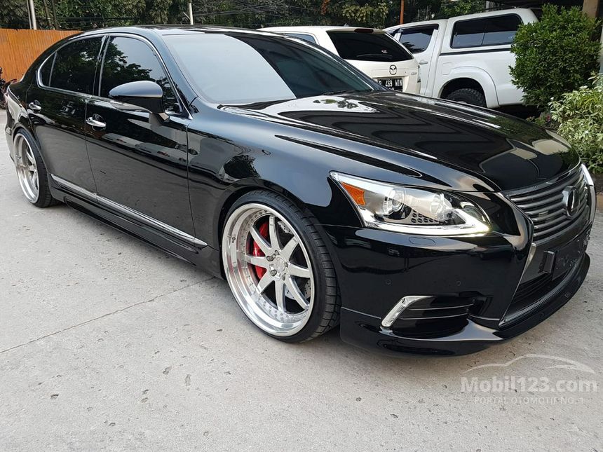 Jual Mobil Lexus LS460L 2014 LS460L 4.6 di Banten Automatic Sedan Hitam ...