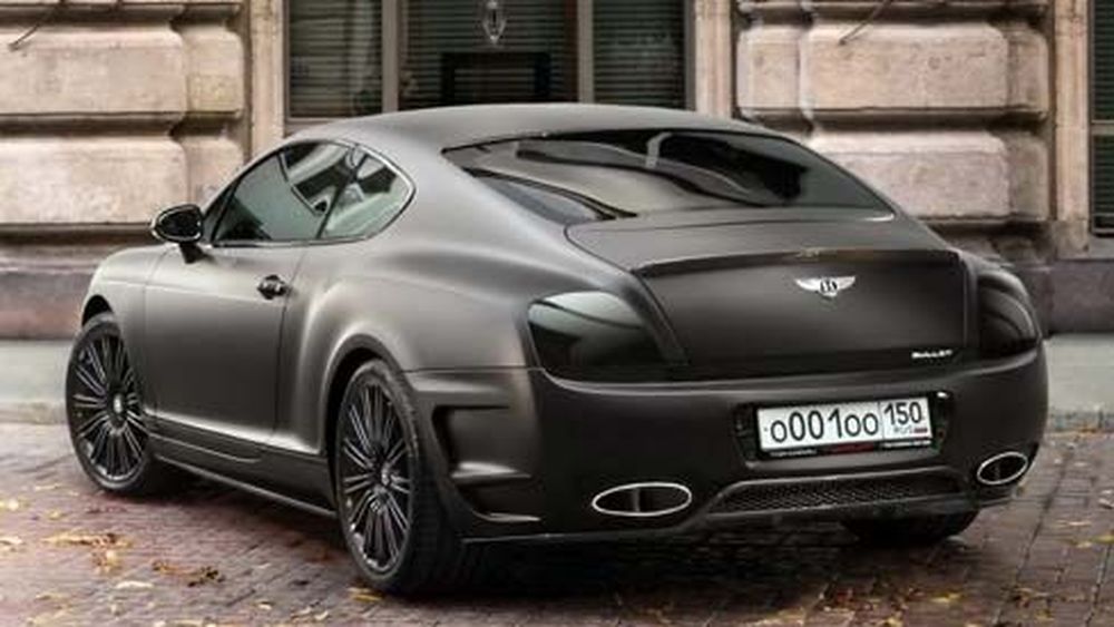 Benley Continental GT และ GT Speed Coupe รถสุดหรูแต่งดุดำด้าน โดย ...
