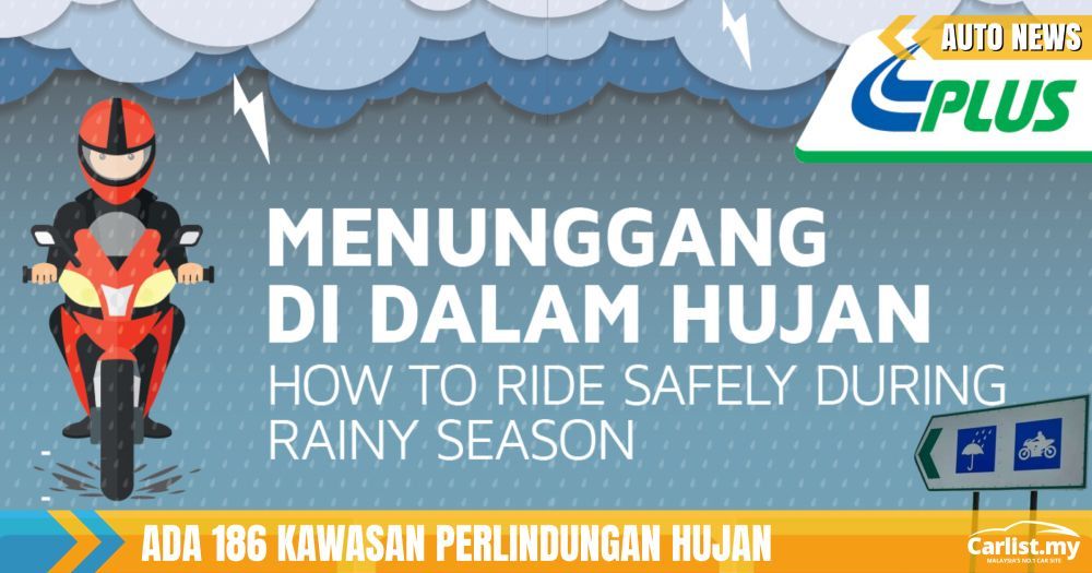 Penunggang Motosikal Dinasihatkan Berhenti Di Kawasan Berteduh Jika ...