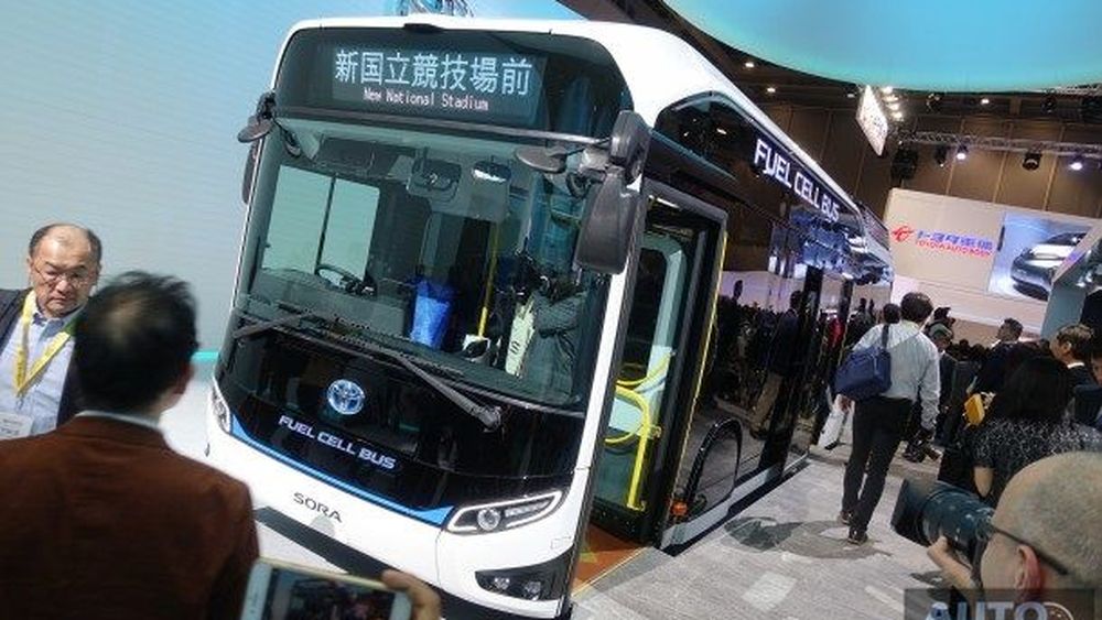 [Tokyo2017] Toyota เผยโฉม SORA รถประจําทางพลังงานเซลล์เชื้อเพลิง สะอาด ...