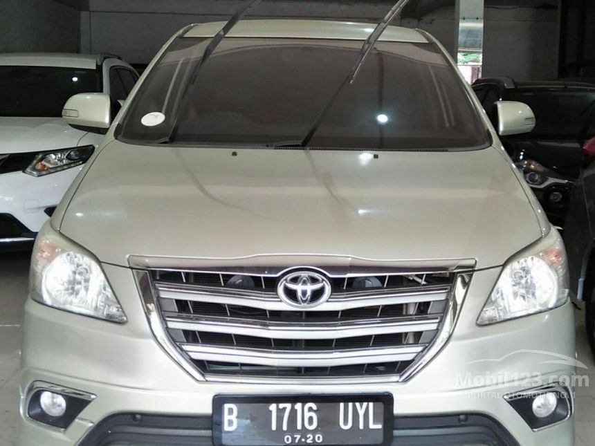 Jual Mobil Toyota Kijang Innova 2014 V Luxury 2.0 di Jawa Barat Manual ...