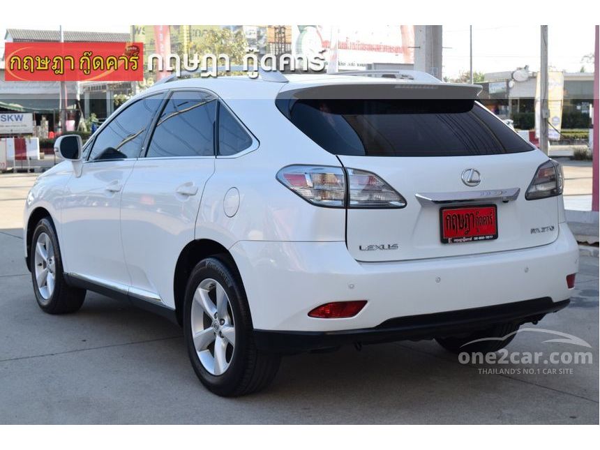 Lexus RX270 2012 Premium 2.7 in กรุงเทพและปริมณฑล Automatic SUV สีขาว ...