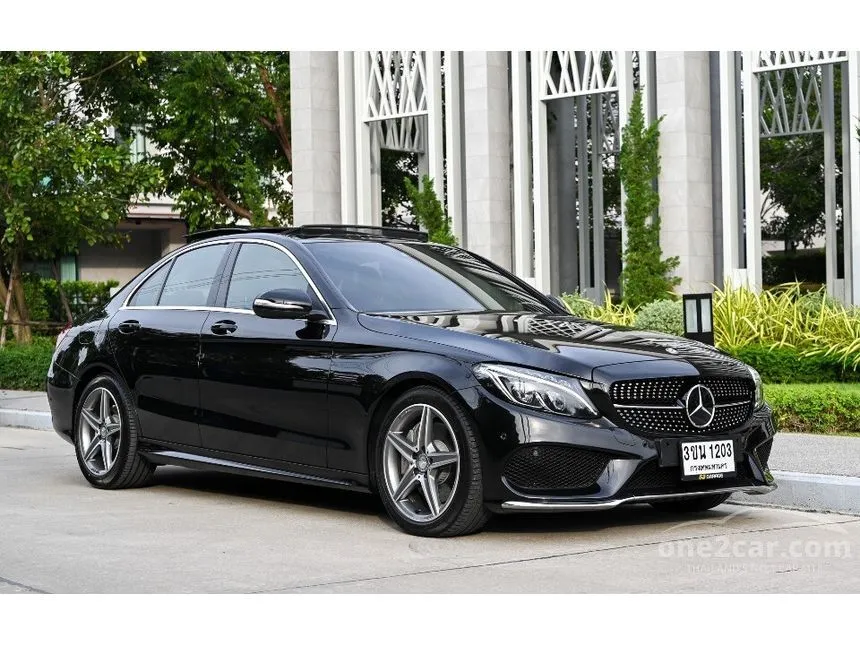 2015 Mercedes-Benz C300 2.1 W205 (ปี 14-19) Blue TEC HYBRID AMG Dynamic ...