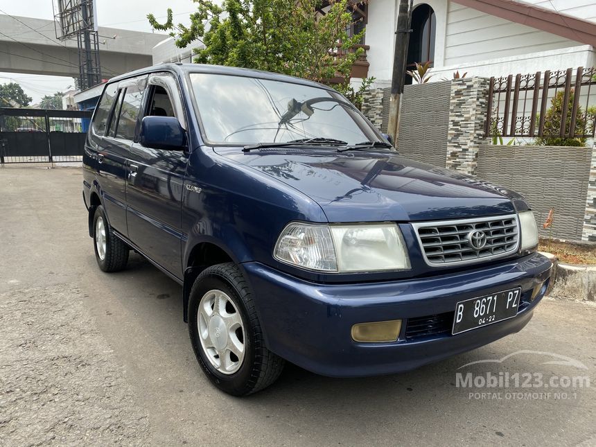 Jual Mobil Toyota Kijang 2002 SSX 1.8 di DKI Jakarta Manual MPV Biru Rp ...
