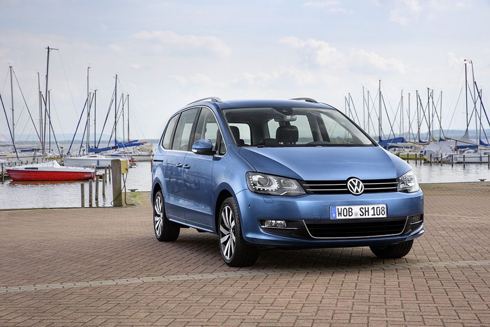 Volkswagen Sharan Updated With New Engines And In-Car Connectivity ...