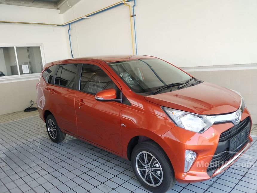 Jual Mobil Toyota Calya 2019 G 1.2 di Banten Automatic MPV Orange Rp ...