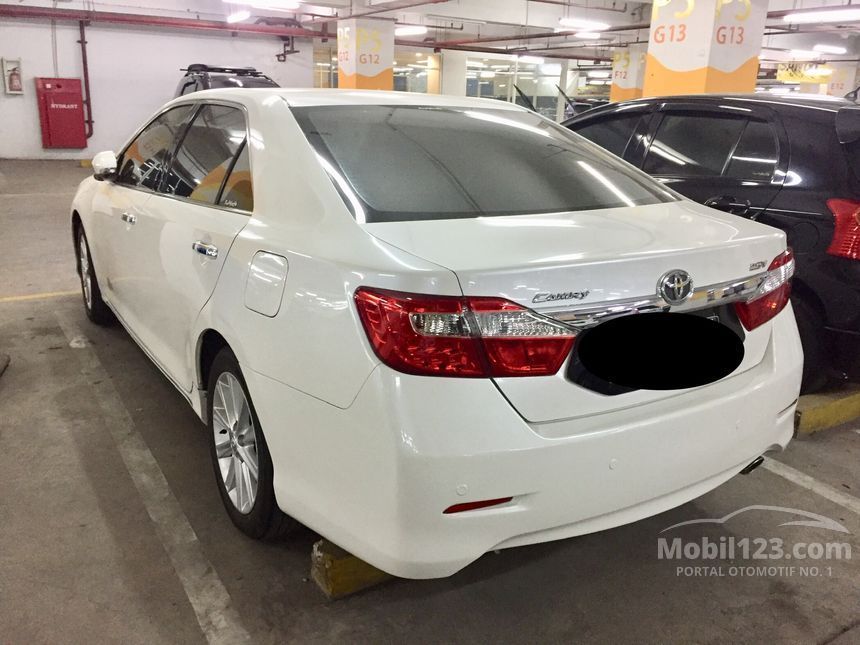 Jual Mobil Toyota Camry 2013 V 2.5 di DKI Jakarta Automatic Sedan Putih ...