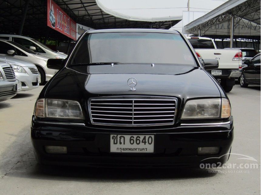 Mercedes-Benz C220 1995 W202 (ปี 93-00) Elegance 2.2 เกียร์อัตโนมัติ สี ...