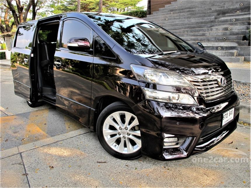 Toyota Vellfire 2012 Z 2.4 in กรุงเทพและปริมณฑล Automatic Wagon สีดำ ...