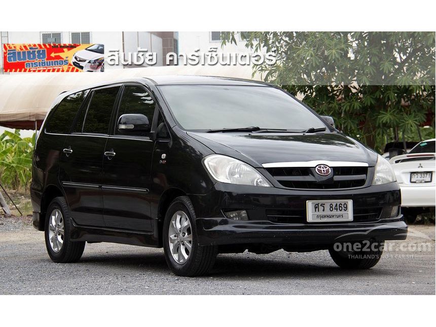 Toyota Innova 2005 V 2.5 in กรุงเทพและปริมณฑล Automatic Wagon สีดำ for ...