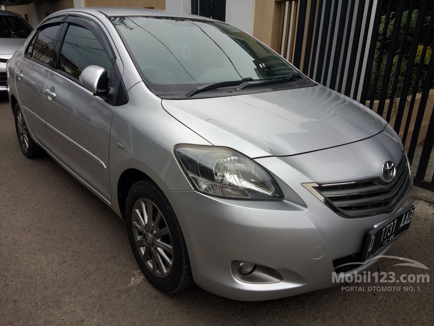 Jual Mobil Toyota Vios 2012 G 1.5 di Jawa Barat Manual Sedan Silver Rp ...