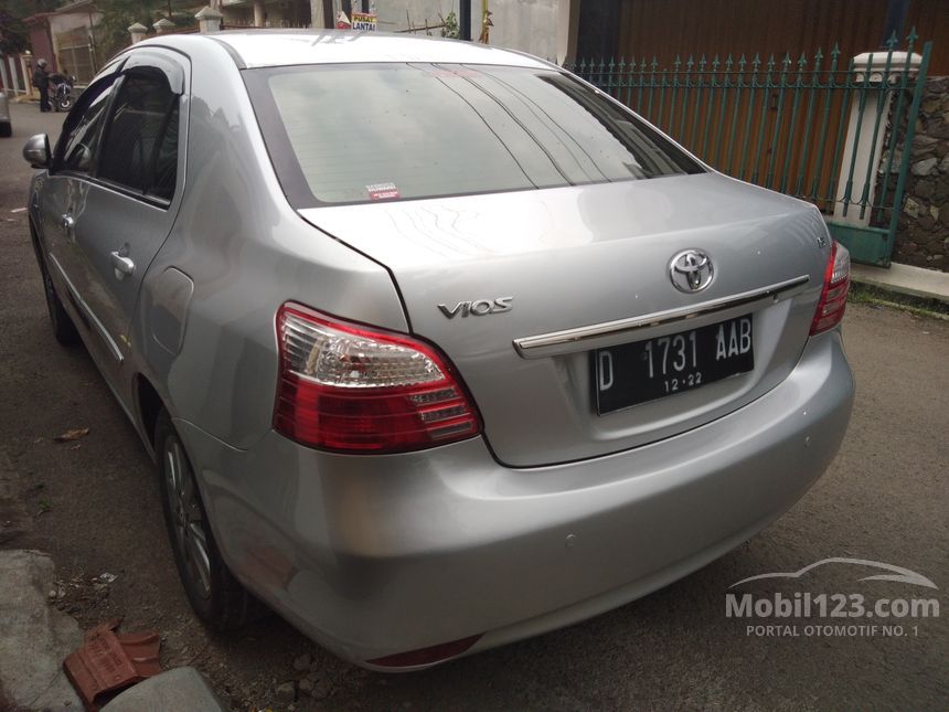 Jual Mobil Toyota Vios 2012 G 1.5 di Jawa Barat Manual Sedan Silver Rp ...