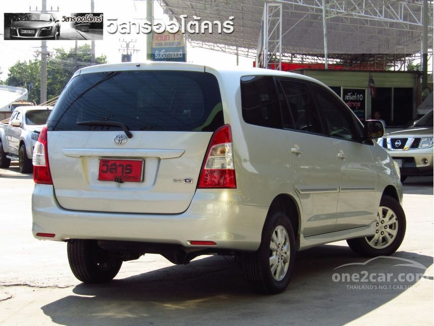 Toyota Innova 2012 G 2.0 in กรุงเทพและปริมณฑล Automatic Wagon สีเทา for ...