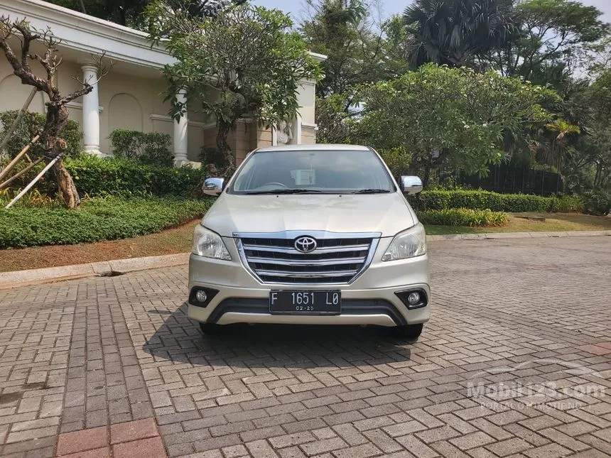 Jual Mobil Toyota Kijang Innova 2014 G 2.0 di Banten Automatic MPV ...