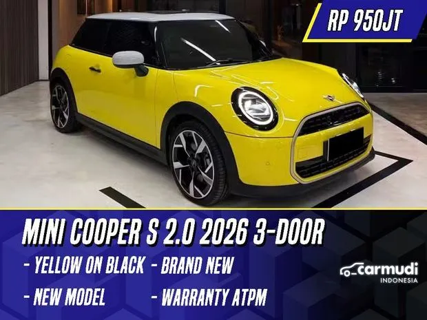 MINI Cooper Baru & Bekas Indonesia 2026 | Carmudi